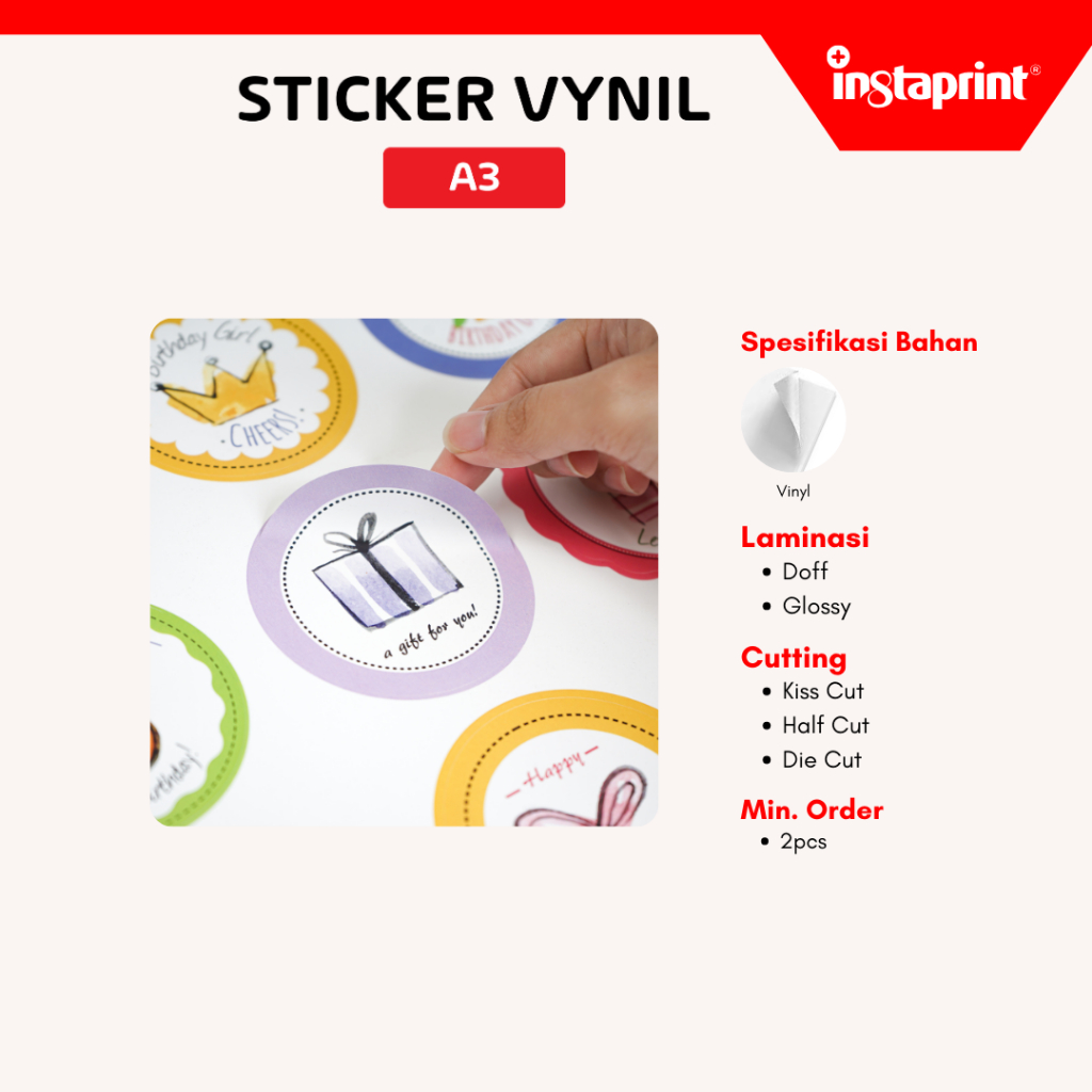 Jual Cetak a3 Stiker Bahan Vynil anti air,sticker vnyl a3,sticker.label ...