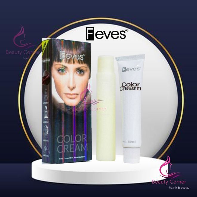 Jual Feves Color Cream - 60ml Pewarna Rambut | Shopee Indonesia