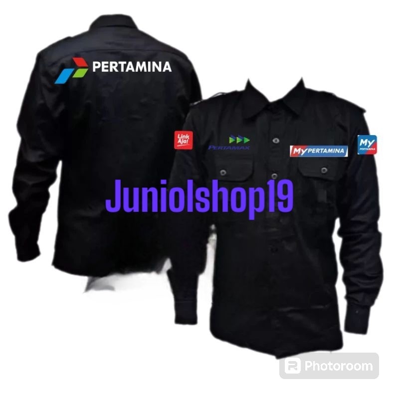 Jual KEMEJA PERTAMINA PERTAMAX/SERAGAM PDL PERTAMINA/KEMEJA PDL ...