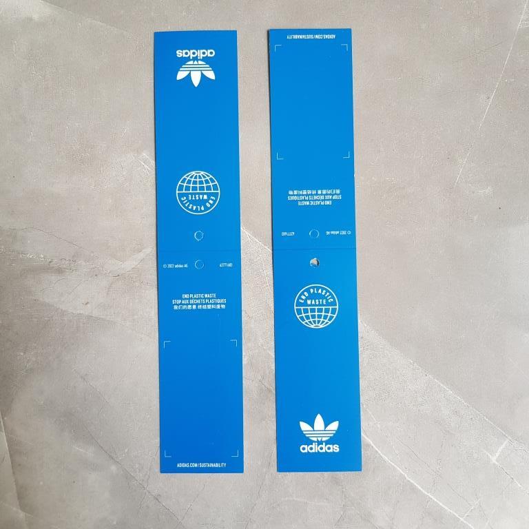 Jual Label Tag Harga Adidas Kembang Hang Tag/Price Tag/Label Harga Biru ...