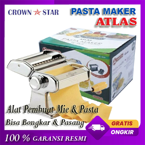 Jual GILINGAN MIE GILINGAN MOLEN PASTA MAKER ATLAS CROWN STAR | Shopee Indonesia