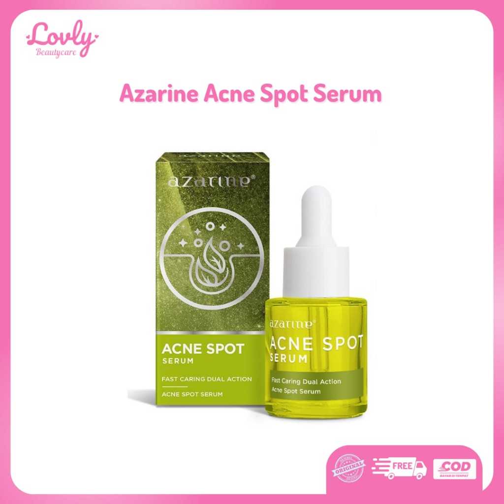 Jual Azarine Acne Spot Anti Acne & Brightening Serum Dual Action 20ml ...