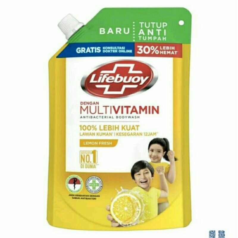 Jual Lifebuoy Body Wash Pouch 400ml - Sabun Mandi Isi Ulang | Shopee ...