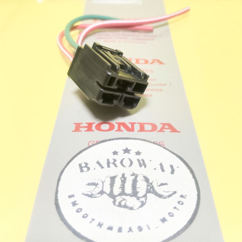 Jual Kabel Soket socket ECU ECM Lubang 4 Kabel 3 spull ACG Honda Vario ...