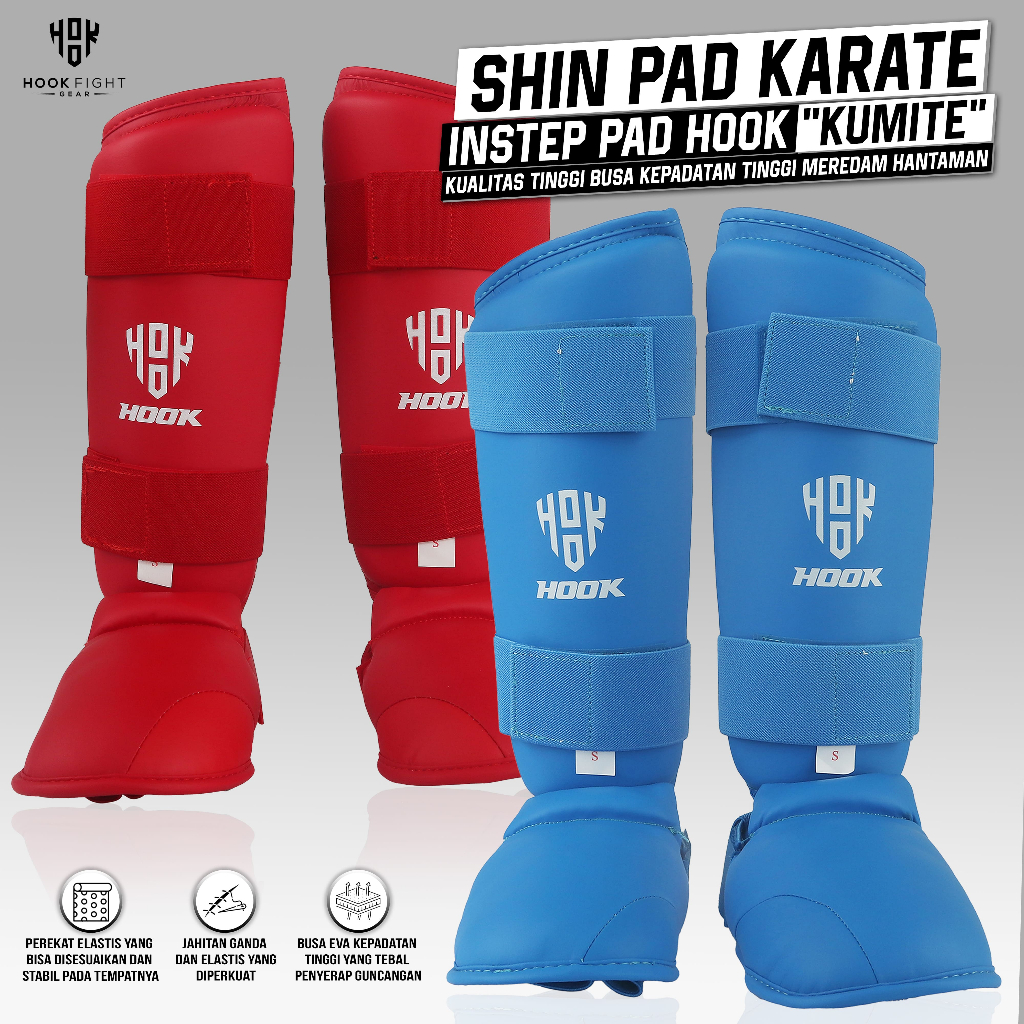 Jual Shin Instep Guard Karate Hook Shin Protector Karate Deker Kaki ...