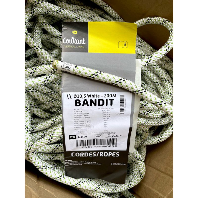 Jual Tali caramantel semi static 10.5mm courant bandit made in europe ...