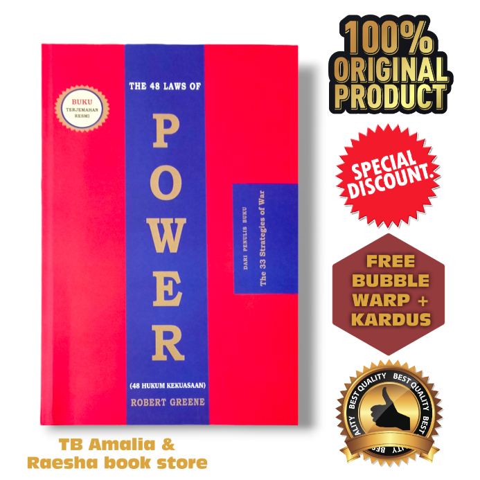 Jual Buku The 48 Law Of Power - 48 Hukum Kekuasaan - Robert Greene ...