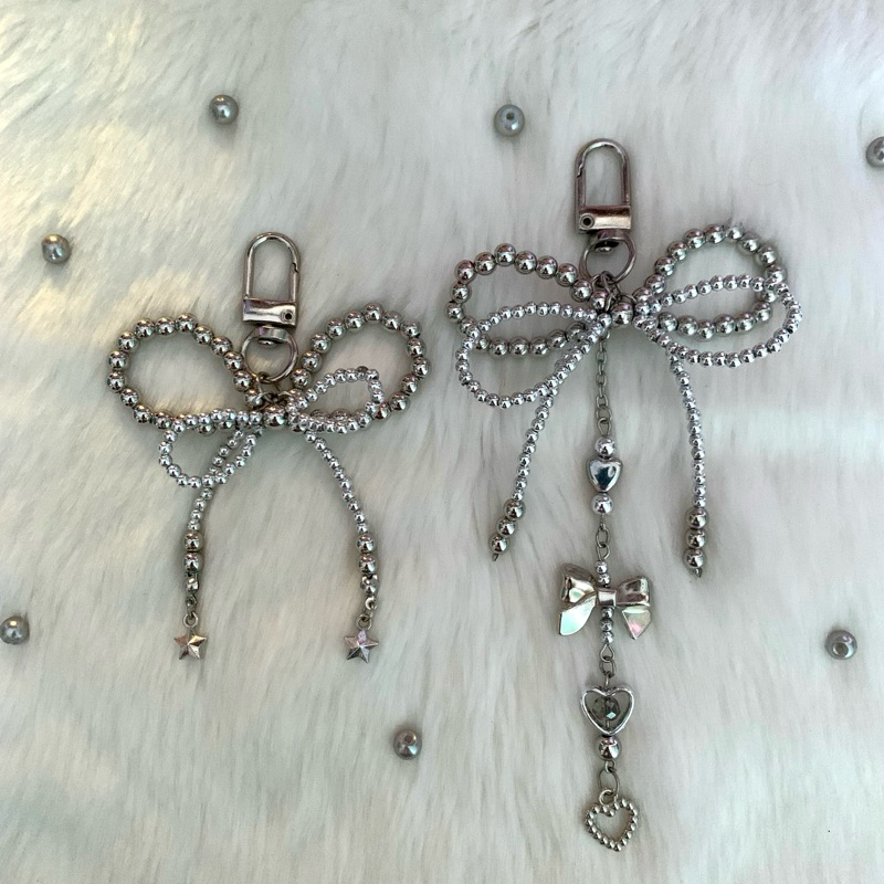 Jual Bag Charms / Ribbon Bag Charms / Keychain / Gantungan Tas Pita ...