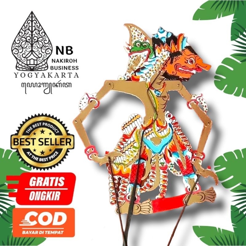Jual wayang kulit asli DURSASANA | Shopee Indonesia