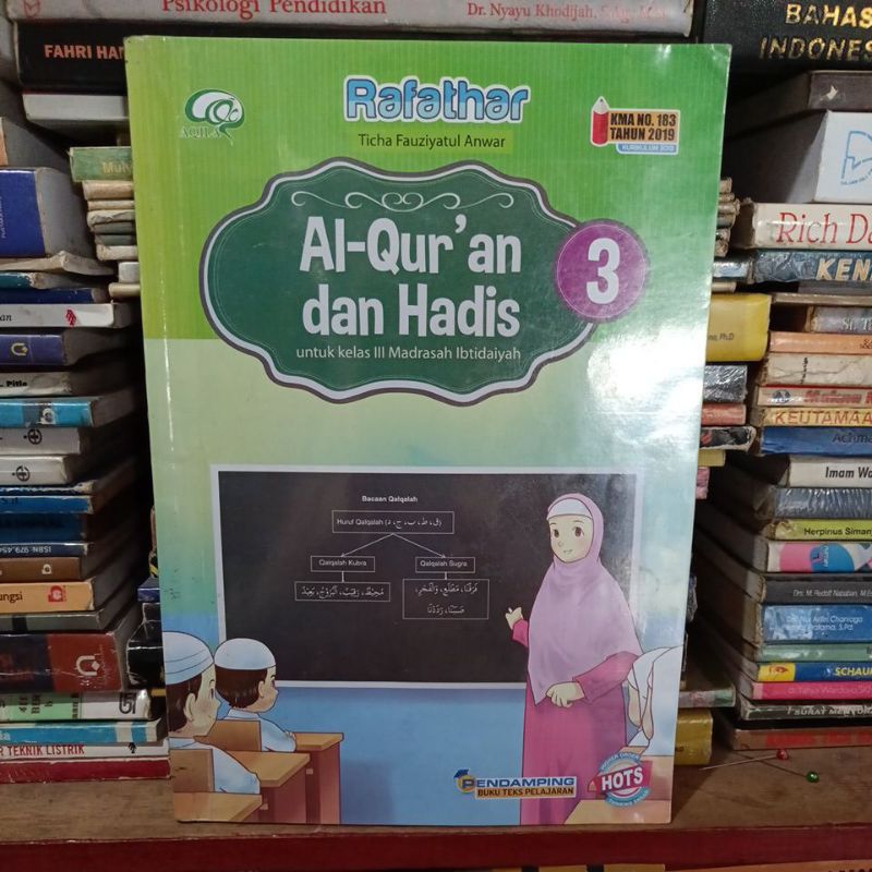 Jual buku Alquran dan hadis untuk kelas 3 madrasah ibtidaiyah | Shopee Indonesia