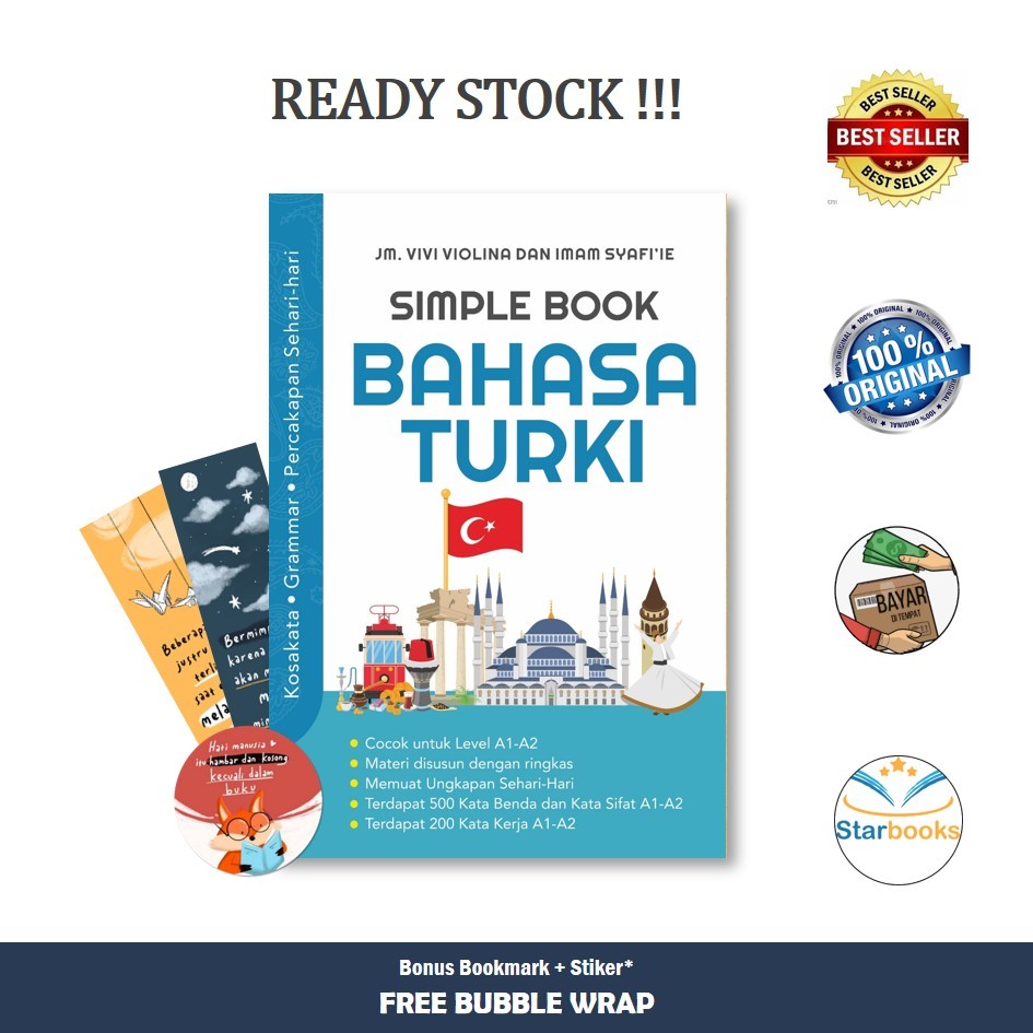 Jual Buku Simple Book Bahasa Turki - Terang Sejati (Reference) | Shopee ...
