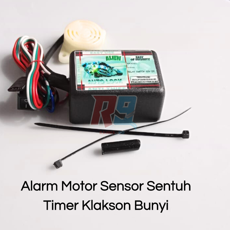 Jual Alarm Motor Sensor Sentuh Timer Klakson Bunyi | Shopee Indonesia