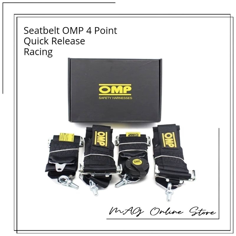 Jual Seat Belt Seatbelt OMP 4 Point - Seatbelt Safety Belt 4 Titik OMP ...
