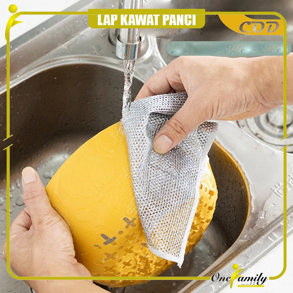 Jual ONE-C1059 Kain Lap Dapur Kawat Halus Serbaguna Untuk Membersihkan ...