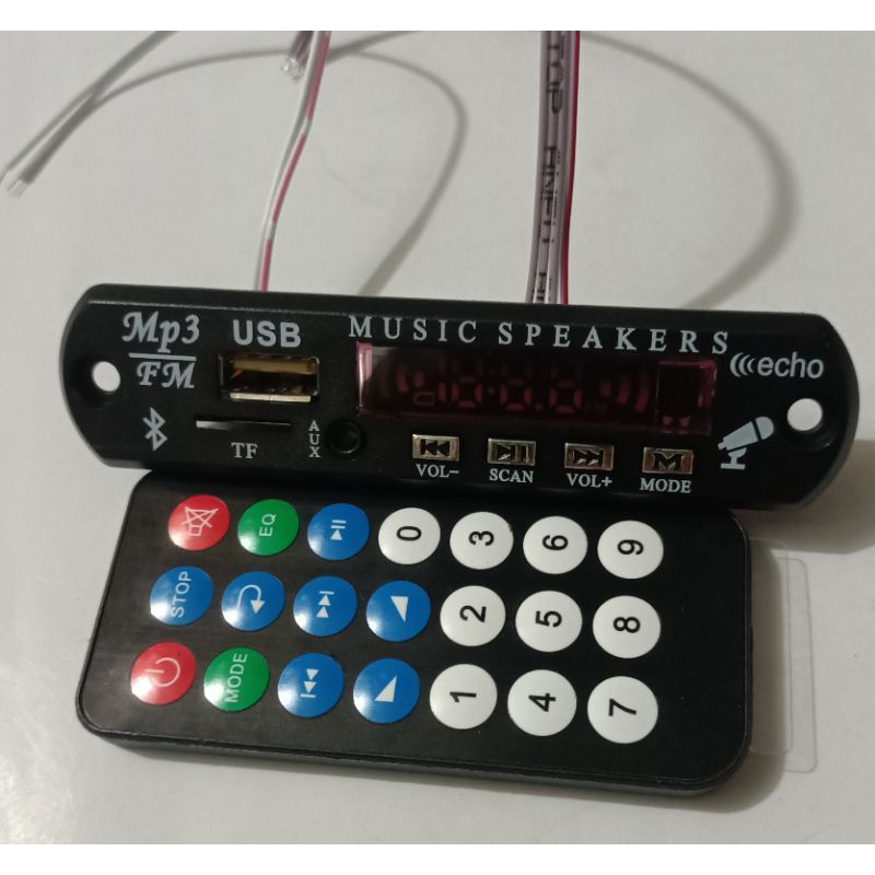 Jual modul MP3 207 bluetooth/kit modul pemutar musik digital player ...