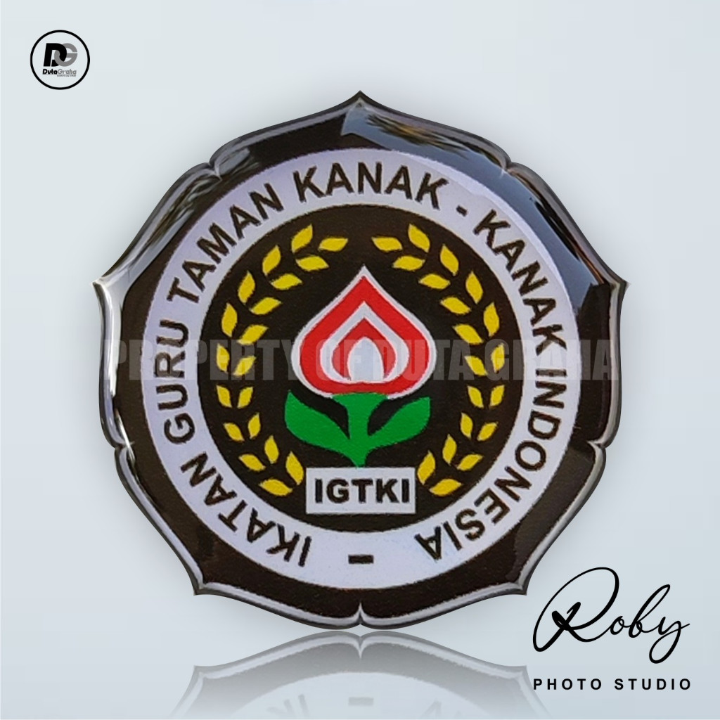 Jual [PIN RESIN] IGTKI Pin Bros Aksesoris Souvenir GURU TK INDONESIA ...