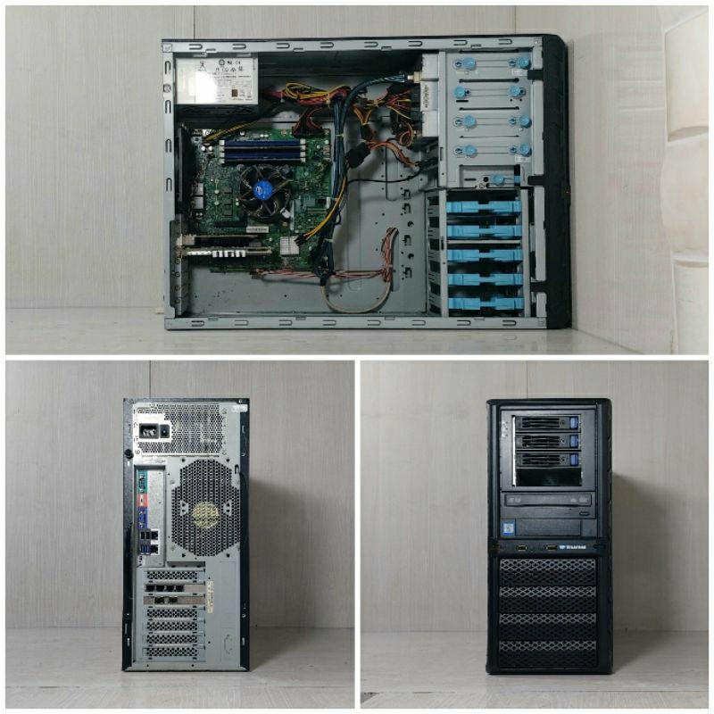 Jual Mikrotik Server wearnes tower Os x86 Lv.6 License 6Port Lan ...