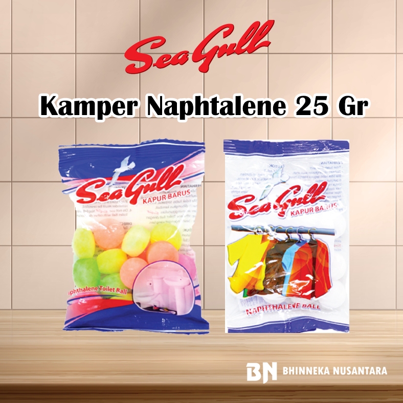 Jual Seagull Kamper Naphtalene Putih 25 Gr | Shopee Indonesia