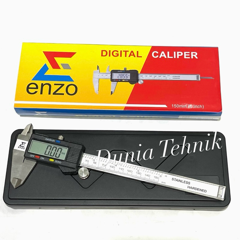 Jual Sigmat Digital ENZO 6” Vernier Caliper Jangka Sorong Digital 6 Inch Digital Caliper Alat ...