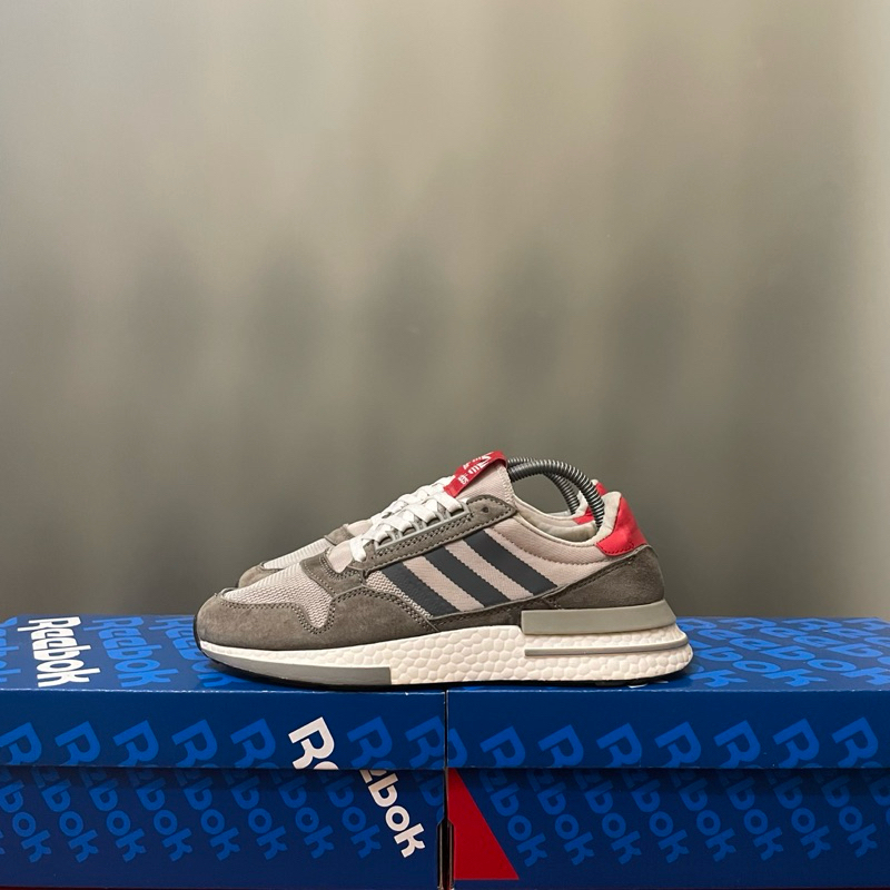 Jual 41 - Sepatu Adidas Bekas Second Adidas ZX 500 Boost Grey Bekas ...