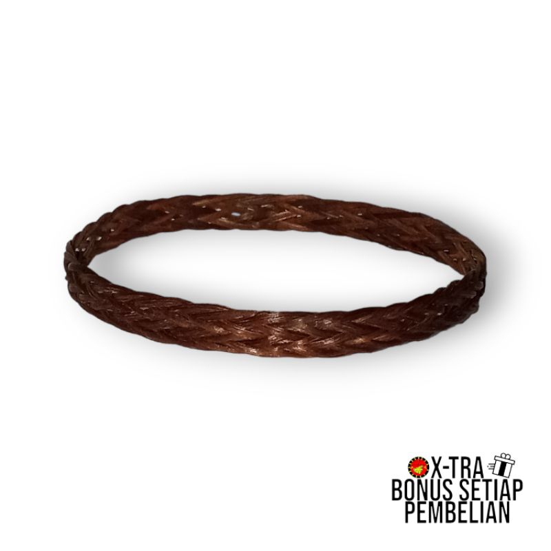 Jual Gelang Simpai 9 Single Coklat Resam/Rotan Asli - Kerajinan Tangan ...