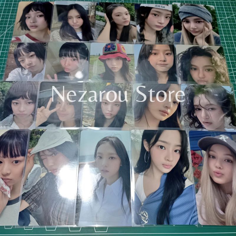 Jual (READY STOCK) OFFICIAL Photocard Set PC Newjeans x Linefriends How Sweet | Minji Hanni ...
