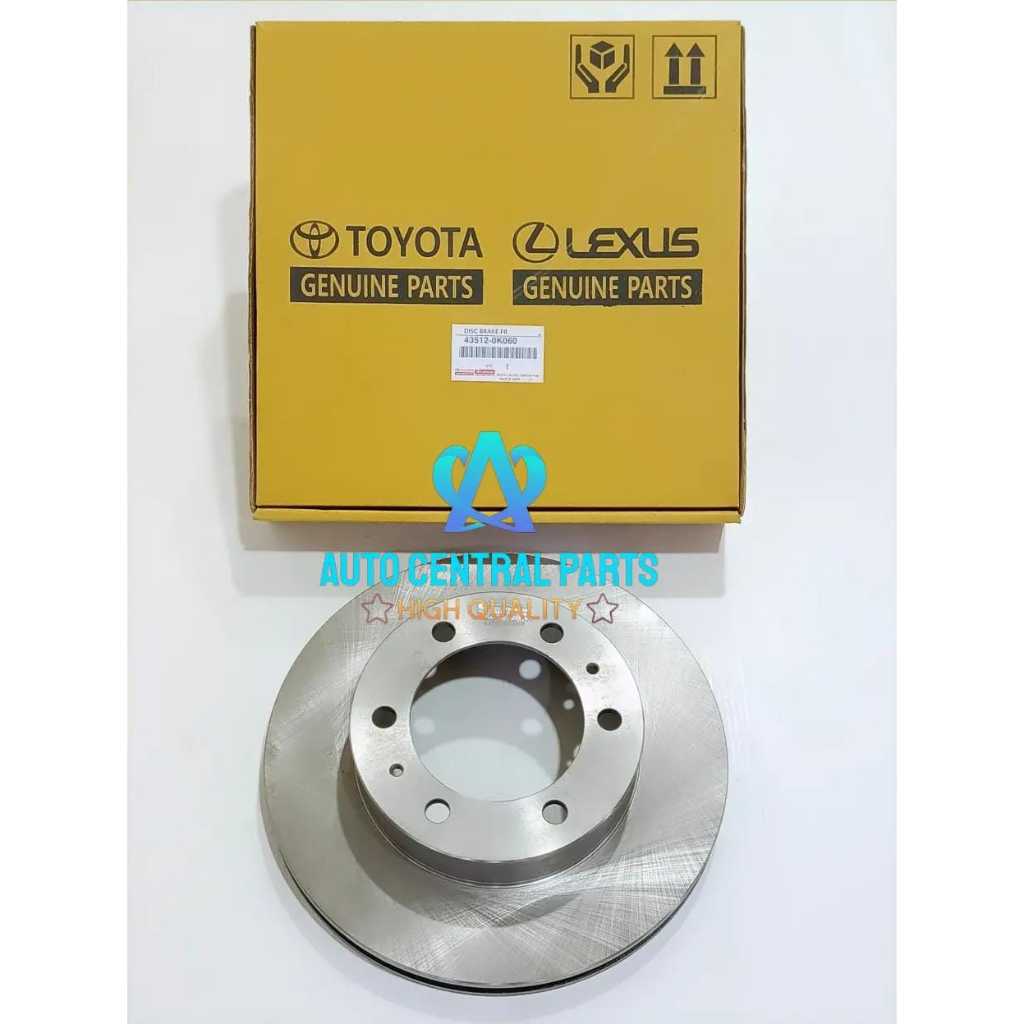Jual DISC BRAKE FR DEPAN FORTUNER 2004-2015 43512-0K060 KWALITAS JAPAN ...