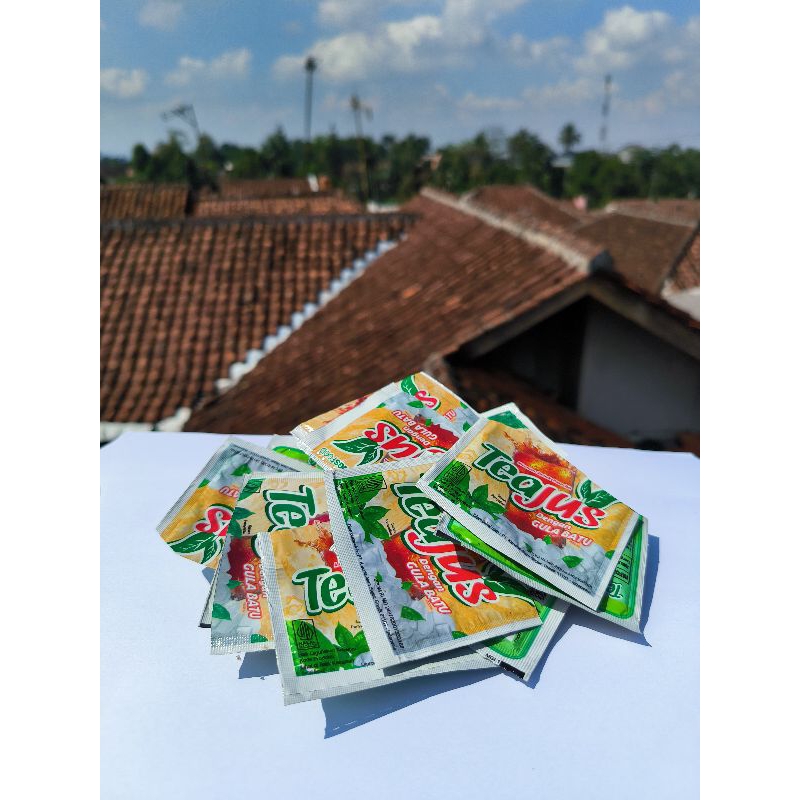 Jual Bungkus Minuman Sachet Tea Jus Bahan Kerajinan Tangan Eco Brick ...