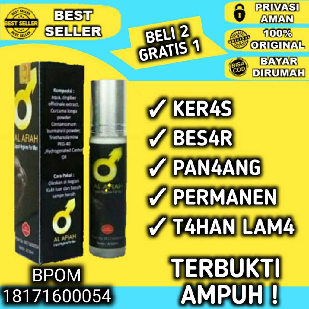 Jual Obat Kuat Pria Dewasa Tahan Lama Pembesarpenis HJ ALFIAH Hajar Jahanam Alfiah Al afiah ...