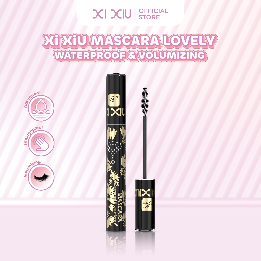 Jual Xi XiU LOVELY MASCARA WATERPROOF & VOLUMIZING | Maskara Waterproof ...