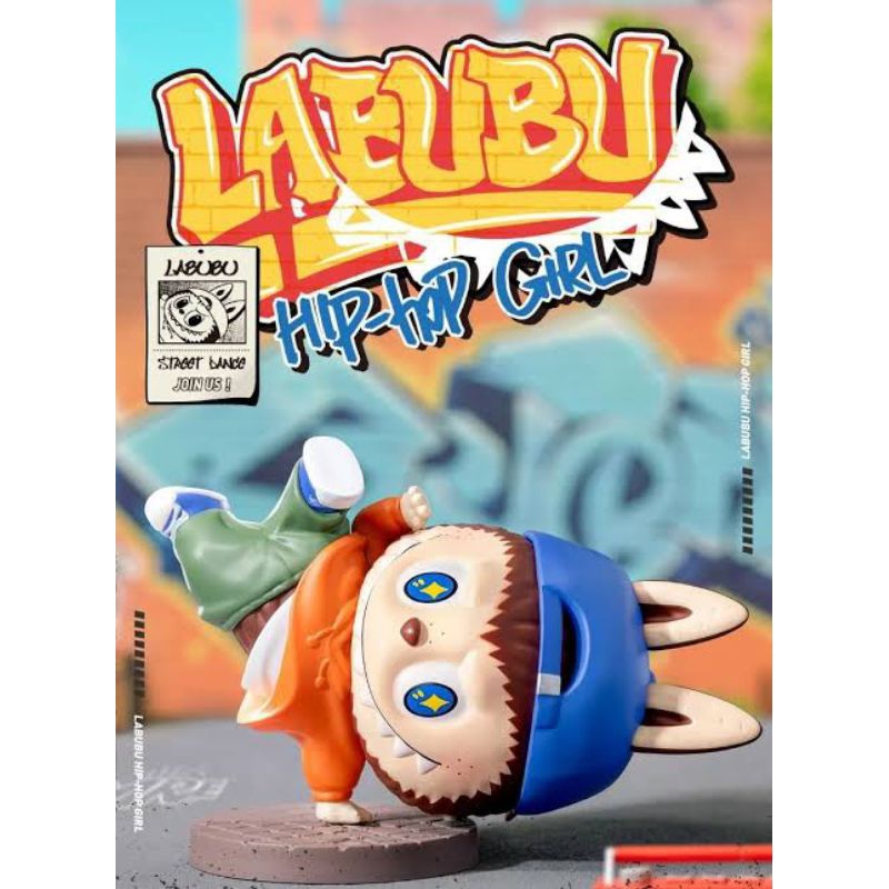 Jual LABUBU Hip-hop Girl Figure Original Pop Mart | Shopee Indonesia