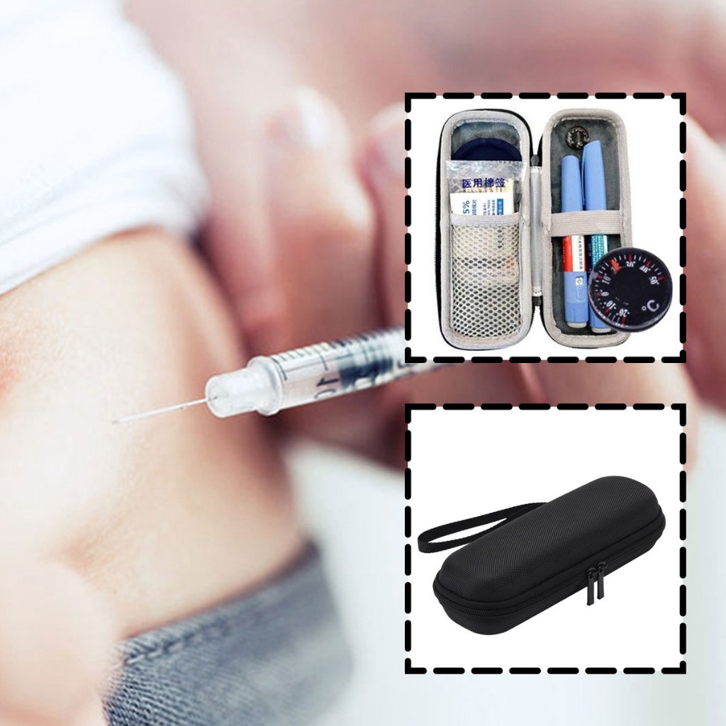 Jual portabelTas Insulin Cooler Bag Portable Insulin Bag Cooler Bag Insulin Tempat Insulin Tas ...