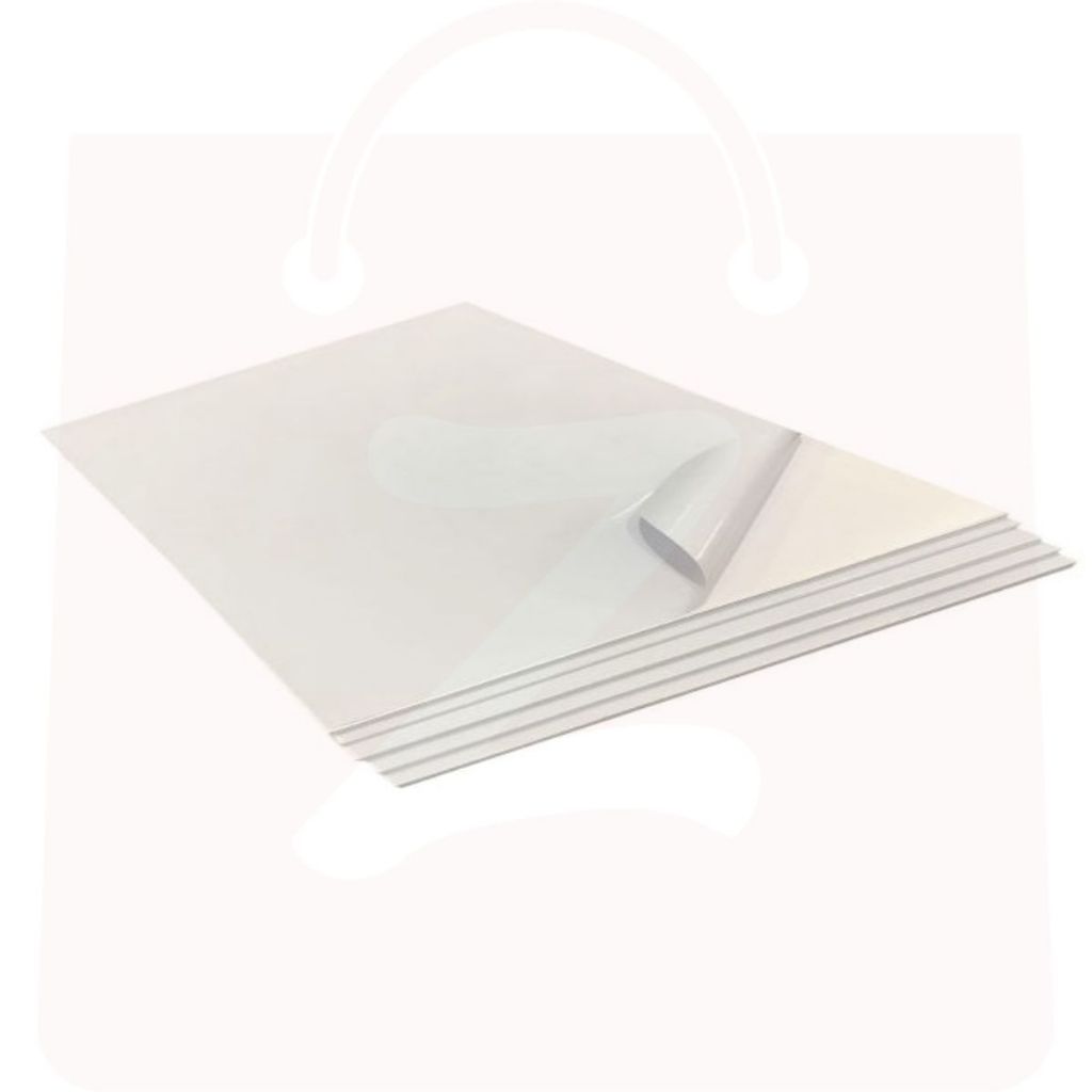 Jual Stiker Vinyl Putih 20 Lembar A3+ 120 GSM Sticker / Tahan Air ...