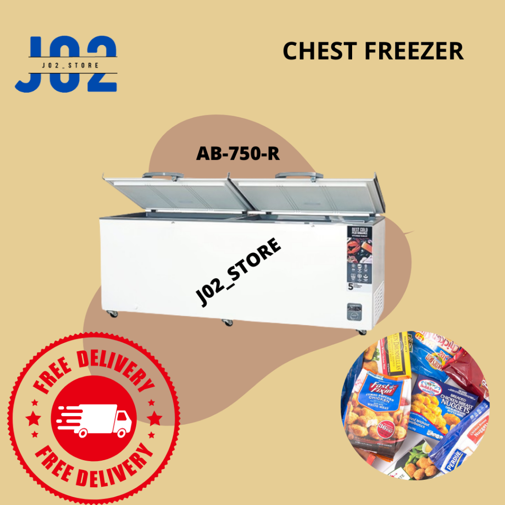 Jual CHEST FREEZER | AB-750-R | PENYIMPANAN FROZEN FOOD | FREEZER ...