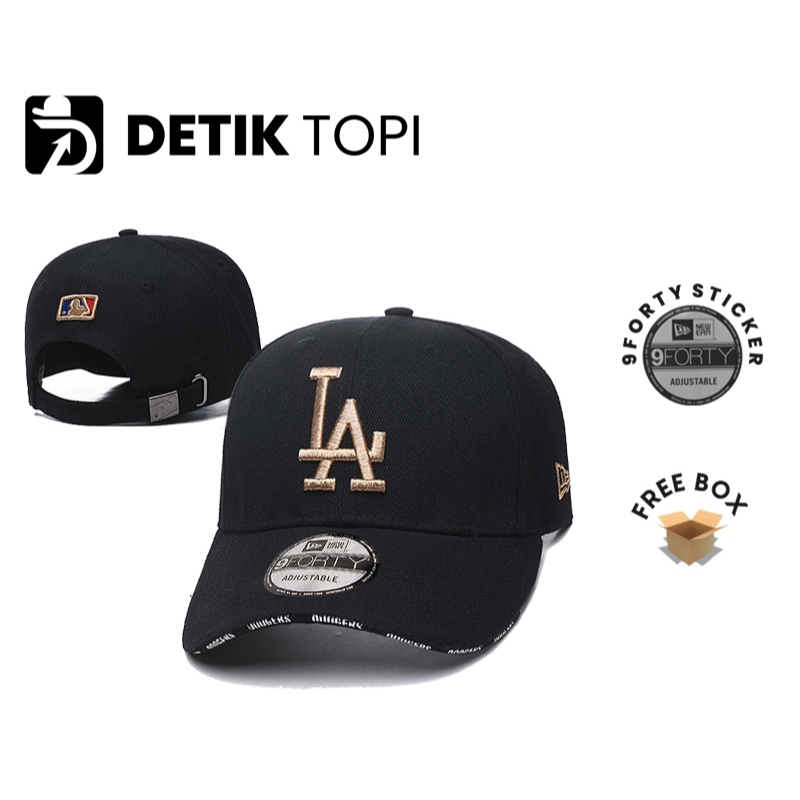 Jual Topi Los Angeles Dodgers Hitam Emas Merah Biru Maroon Visor List ...