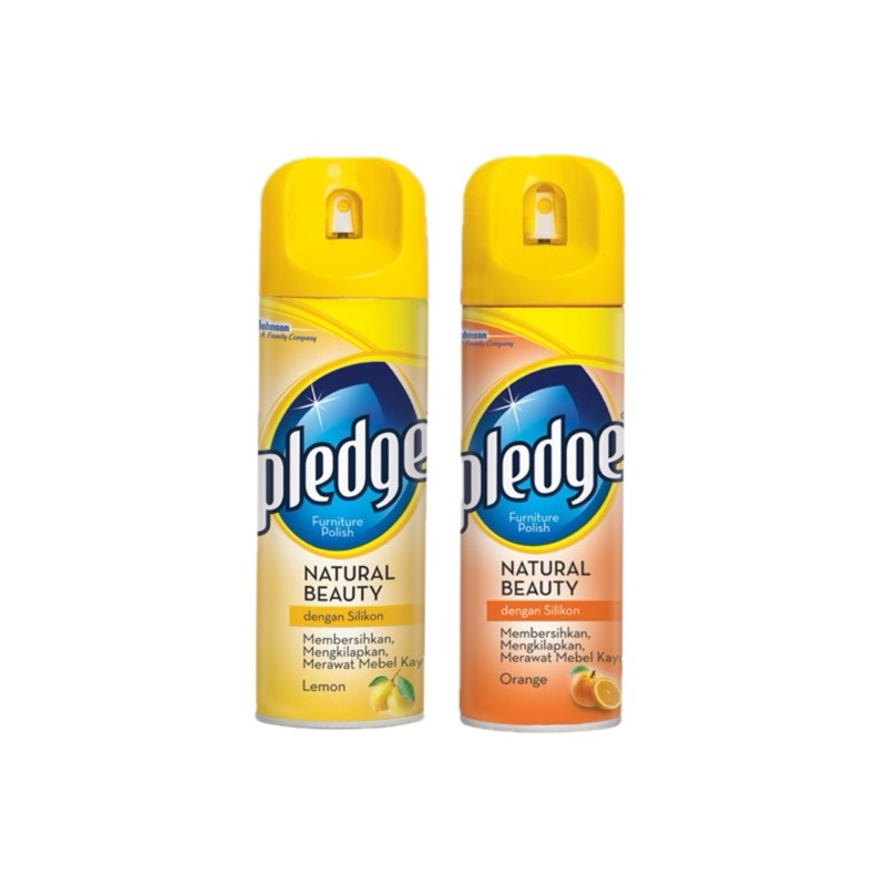Jual PLEDGE NATURAL BEAUTY ORANGE LEMON 160ml/330ml PEMBERSIH FURNITURE ...