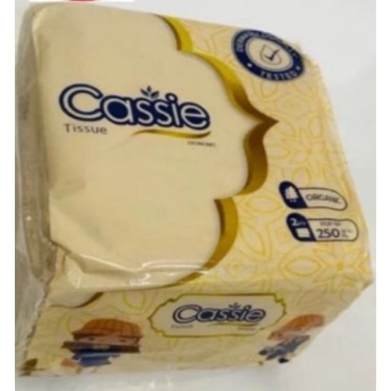 Jual Tissue Cassie Pop Up 250 Sheet 2 PLY Brown / Cassie Pop Up Organik ...