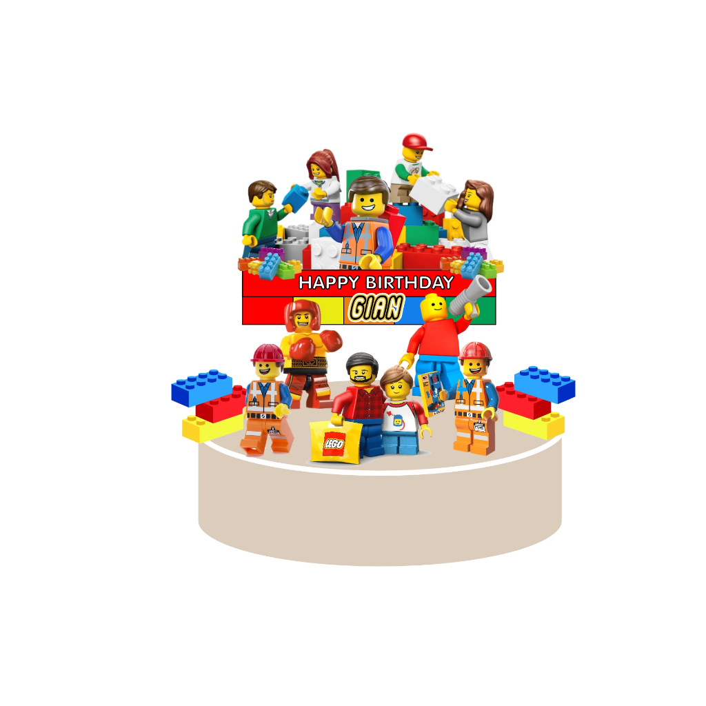 Jual cake topper hiasan kue LEGO | Shopee Indonesia