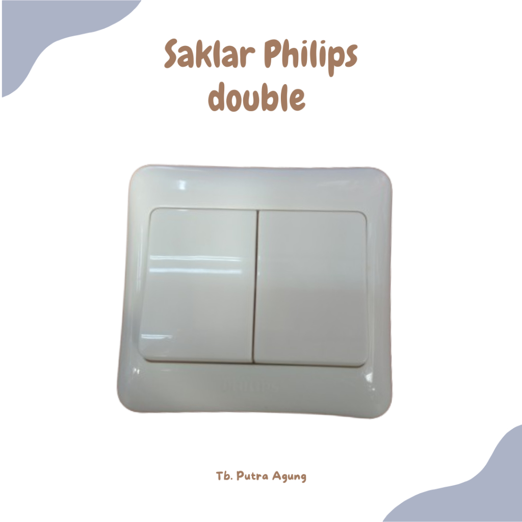 Jual saklar lampu philips double | Shopee Indonesia