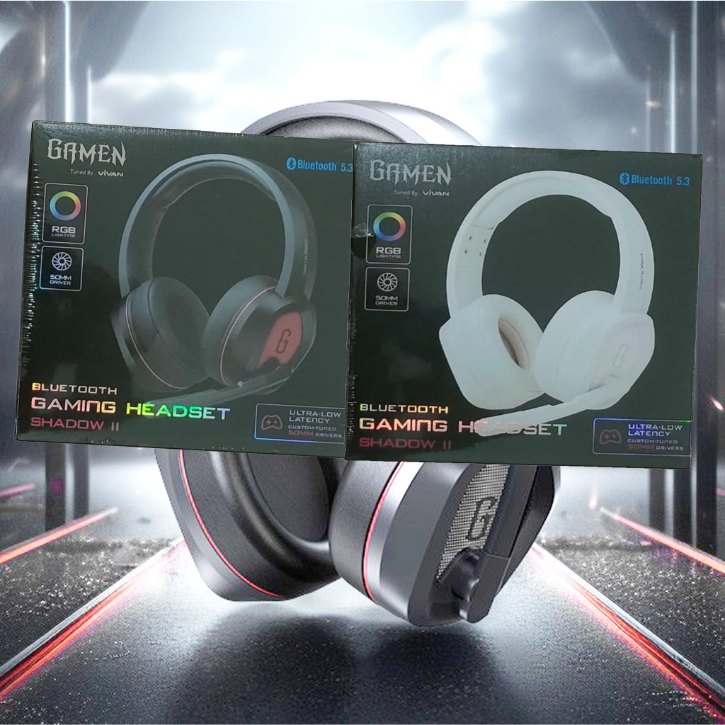 Jual Gamen Shadow II Dual Mode Kabel dan Nirkabel Gaming Headset ...