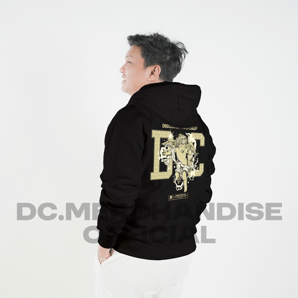 Jual DC MERCHANDISE OFFICIAL | COVER HOODIE | HITAM | Shopee Indonesia