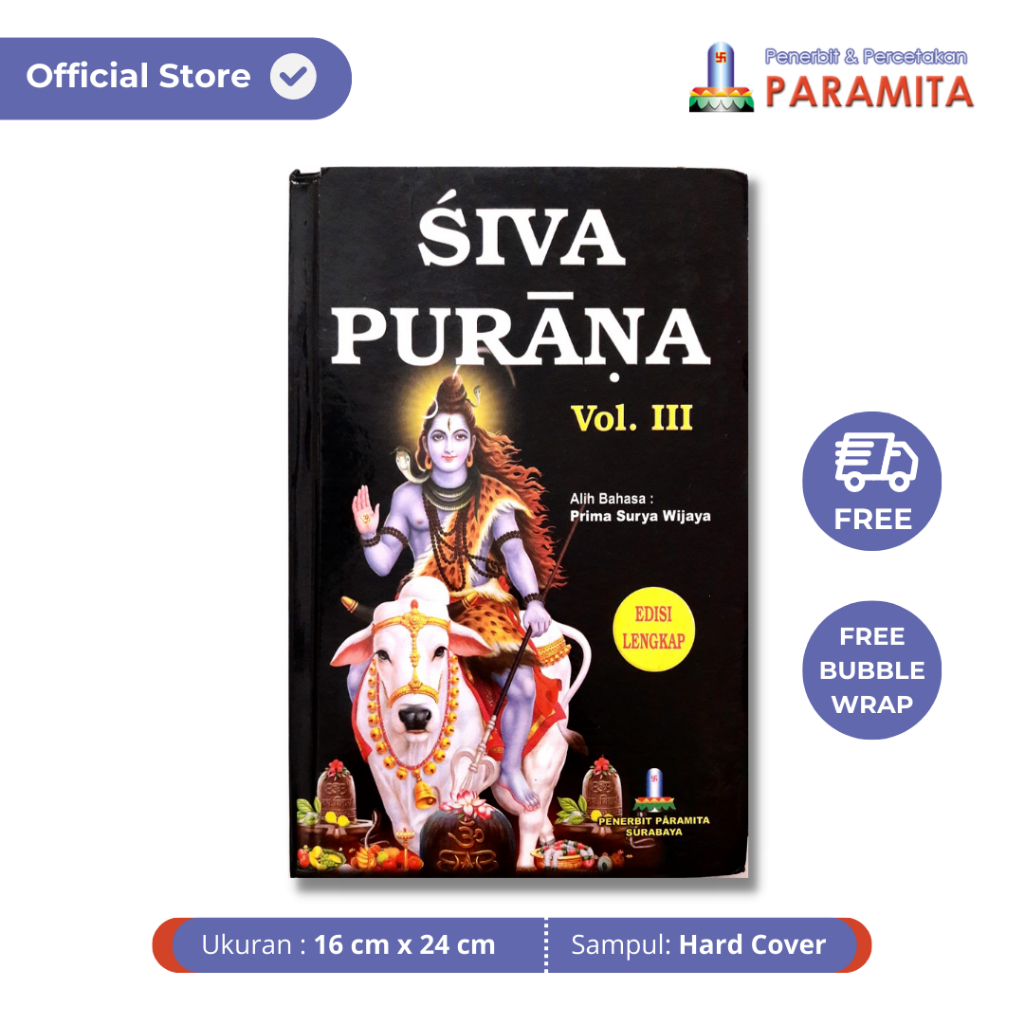 Jual Buku Agama Hindu Siva Purana Vol. III ׀ Penerbit Paramita | Shopee ...