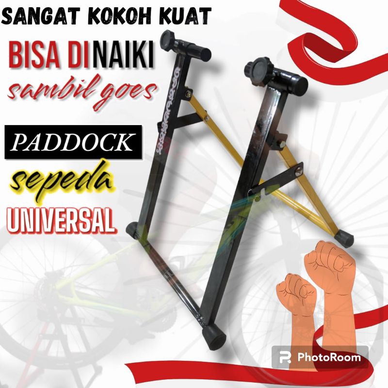 Jual STANDAR PEDOK PADDOCK SEPEDA UNIVERSAL LIPAT MTB FIXIE DLLa ...