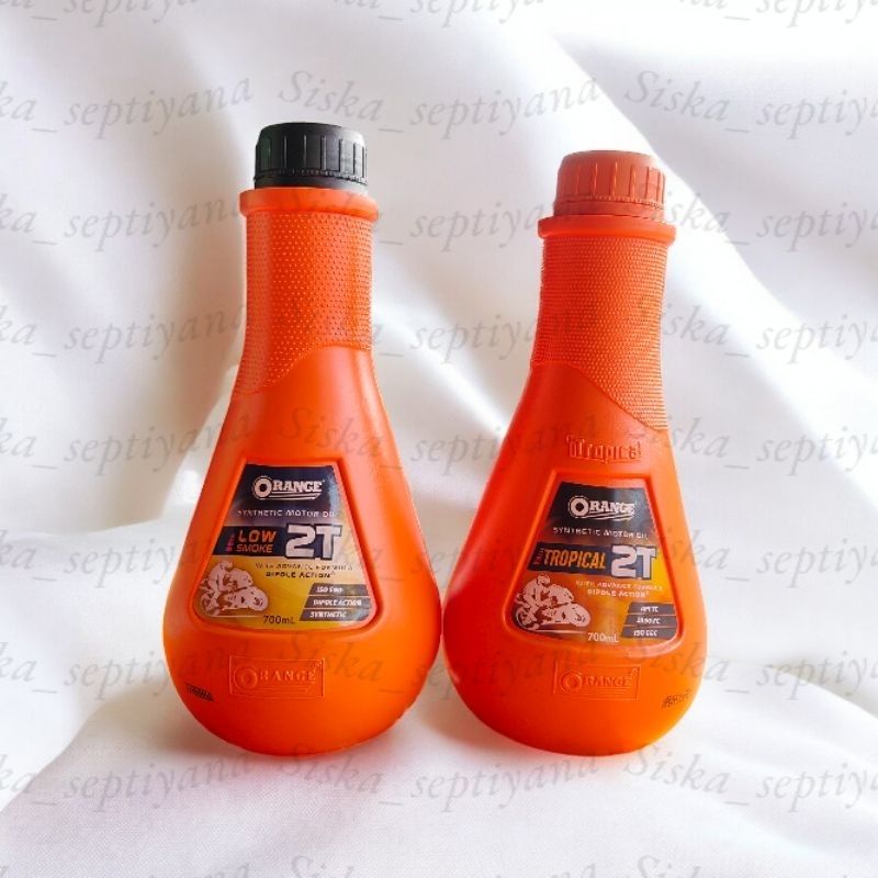 Jual Oli Samping Motor 2Tak 2T 2 T Tak Orange 0,7ml 700 ml Original ORI ...