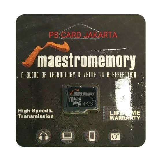 Jual MICRO SD MAESTRO 4GB 8GB 16GB 32GB 64GB TURBO CLASS10 | Shopee ...