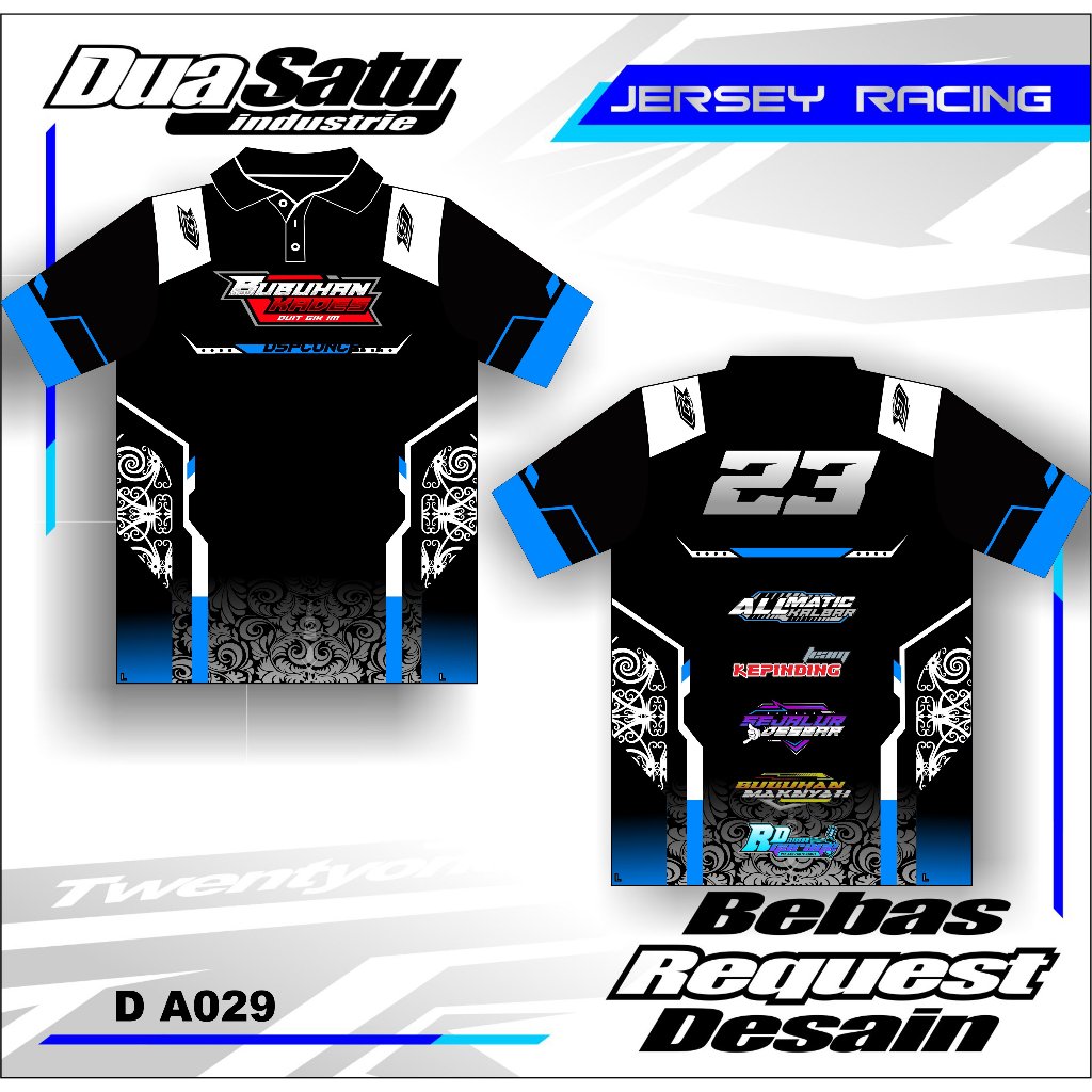 Jual JERSEY RACING kaos baju jersey racing custom full printing jersey ...
