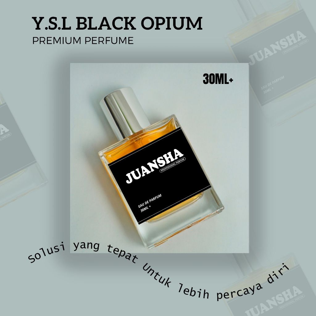 Jual JUANSHA parfum Y.S.L BLACK OPIUM UKURAN 30ML PREMIUM CLASS Ukuran ...