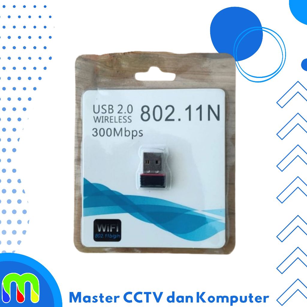 Jual USB Dongle Wireless WiFi Receiver USB Adapter 802.11N 300M ...