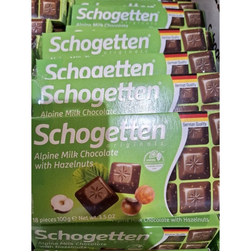 Jual Schogetten Alpine Milk Hazelnut Choco 100gr beli 1 gratis 3 total ...