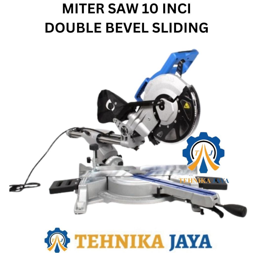 Jual HL PREMIER 270 Miter Saw 10 Inci Double Bevel Sliding Heavy Duty Mesin Potong Aluminium ...
